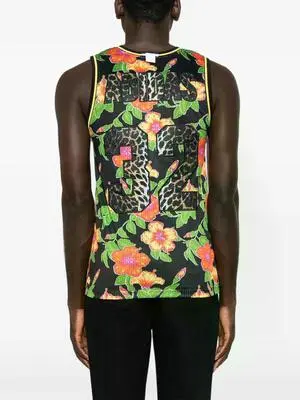 Jeremy Scott X Adidas Floral Print Tank Top