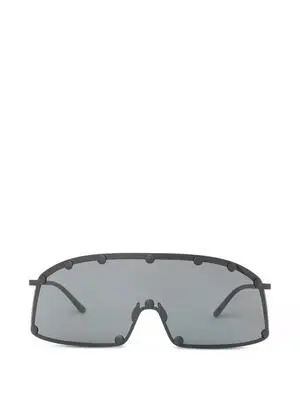 Rick Owens Shield Sunglasses - Black