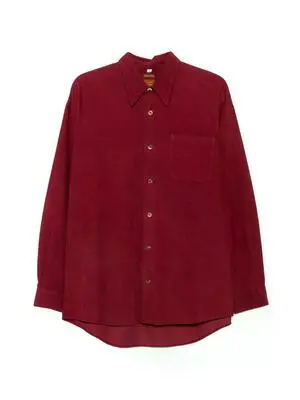 ROMEO GIGLI 2000s Corduroy Chest-pocket Shirt
