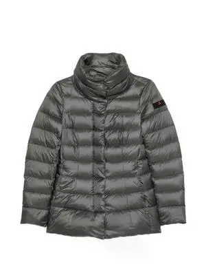 Peuterey Quilted High-neck Jacket - Green