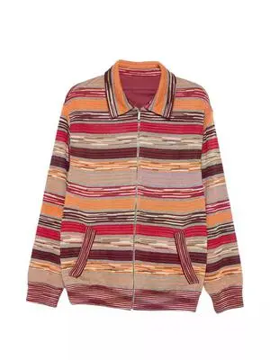 Missoni 2000s Reversible Striped Jacket - Red