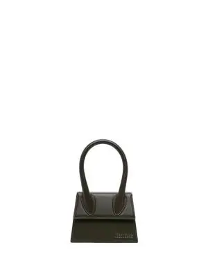 Jacquemus 2023 Leather Le Chiquito Moyen Satchel - Brown