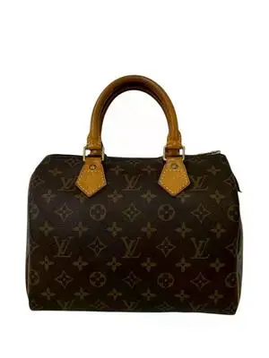 LOUIS VUITTON 1994 Monogram Speedy 25 Boston Bag - Brown