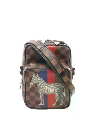 LOUIS VUITTON Damier Ebene Amazone Crossbody Bag