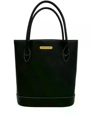 Burberry 2000-2017 Calf Leather Bucket Bag - Black