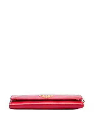 Prada Vitello Move Wallet On Chain Crossbody Bag