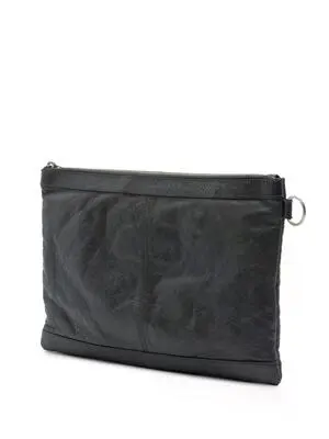 Balenciaga Lambskin Clutch Bag - Black