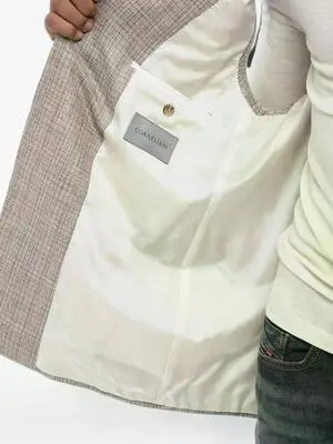 Corneliani Mandarin-collar Silk Waistcoat