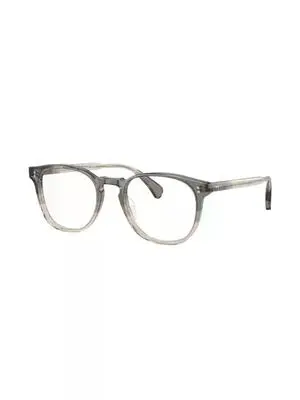 Oliver Spencer Round Frame Eyeglasses - Grey