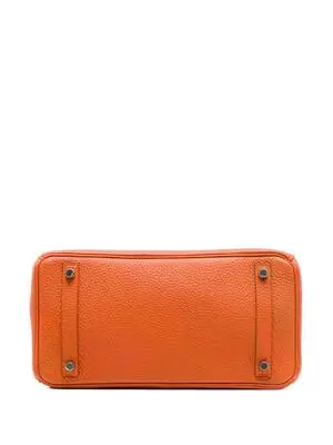 Hermès Clemence Birkin 30 Handbag - Orange