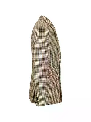 Emporio Armani Double-breasted Houndstooth Blazer