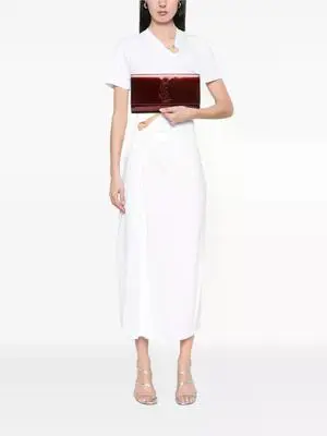 Saint Laurent Patent Leather Clutch Bag