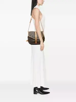 LOUIS VUITTON 1992 Monogram Saumur 35 Crossbody Bag