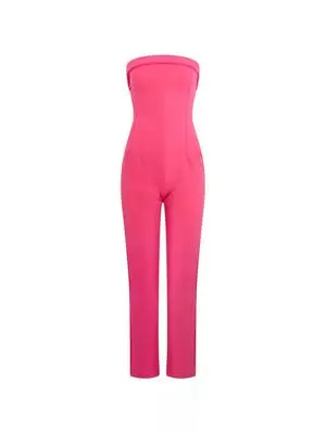 Philosophy Di Lorenzo Serafini Strapless Paneled Jumpsuit