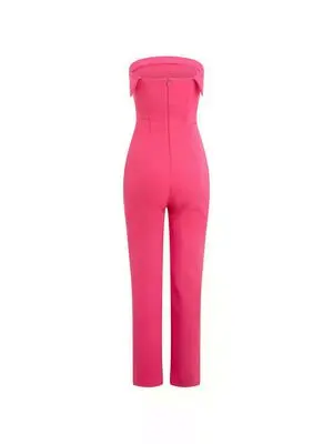 Philosophy Di Lorenzo Serafini Strapless Paneled Jumpsuit