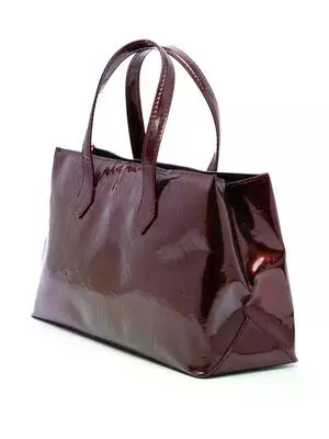 LOUIS VUITTON Monogram Vernis Wilshire Pm Handbag - Red