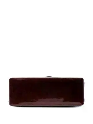 LOUIS VUITTON Monogram Vernis Wilshire Pm Handbag - Red