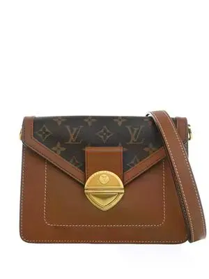 LOUIS VUITTON 2018 Monogram Retro Biface Satchel - Brown