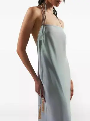 TALLER MARMO Starlet Tassel Midi Dress