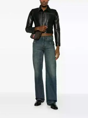 Gucci Horsebit Wide-leg Jeans