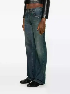 Gucci Horsebit Wide-leg Jeans