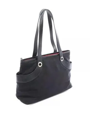 BVLGARI 1990-2010 Logomania Canvas Tote Bag
