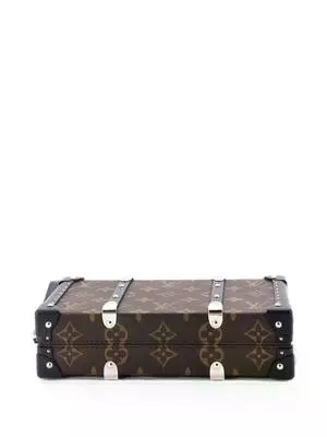 LOUIS VUITTON Wallet Trunk Macassar Monogram Canvas Clutch Bag