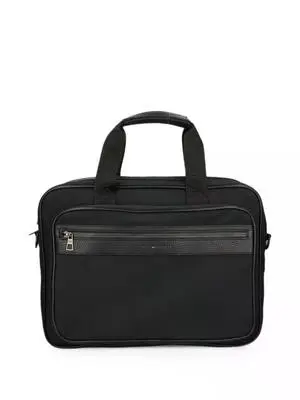 Tommy Hilfiger Logo-tape Laptop Bag - Black