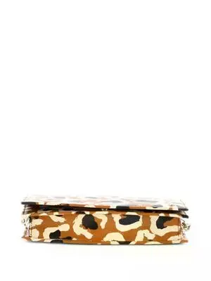 Gucci Betty Chain Wallet Printed Leather Clutch Bag - Multicolour