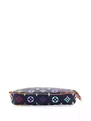 LOUIS VUITTON Pochette Accessoires Monogram Multicolor Clutch Bag