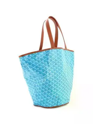 Goyard Belharra Reversible Coated Canvas Tote Bag