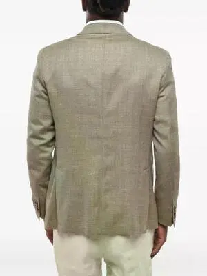 Corneliani Herringbone Single-breasted Blazer