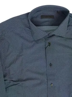 Corneliani Patterned Stretch Shirt