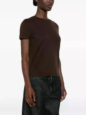 Eric Bompard Round-neck Short-sleeve T-shirt