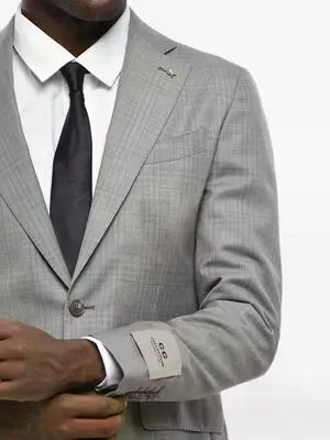 Corneliani Cc Collection Plaid Single-breasted Suit