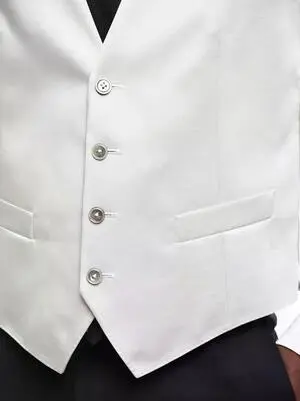Corneliani V-neck Button-up Waistcoat
