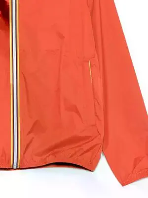 K-WAY Logo-patch Hooded Jacket