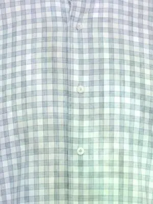 Isaia Gingham-check Long-sleeve Shirt