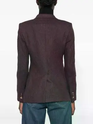 Tagliatore Herringbone-pattern Double-breasted Blazer