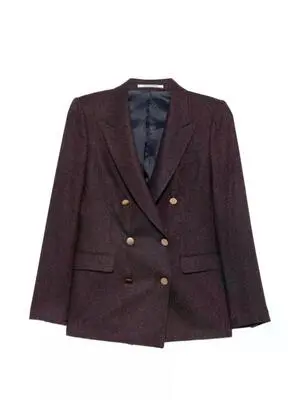 Tagliatore Double-breasted Blazer - Red