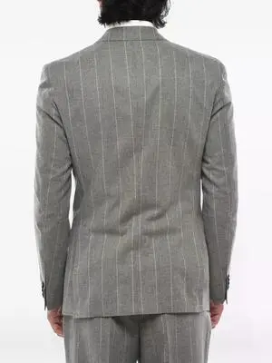 Corneliani Cc Collection Pinstripe Single-breasted Suit