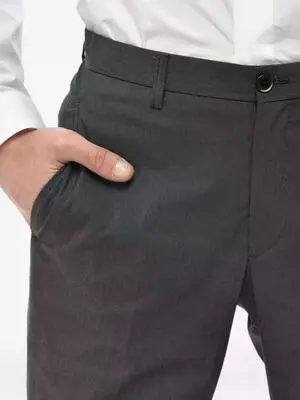 Corneliani Sportive Soft Micro-check Tailored Trousers