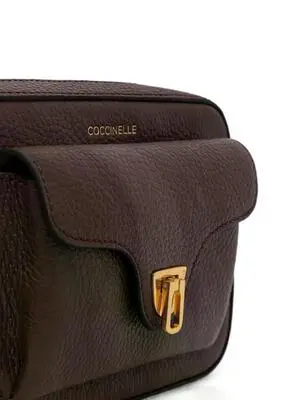 COCCINELLE Pebbled Leather Crossbody Bag