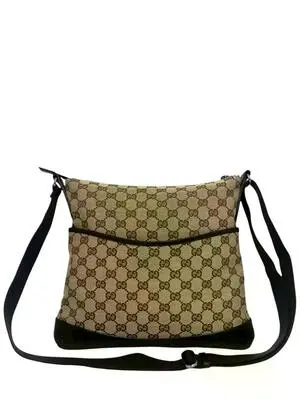 Gucci 2000-2015 Gg Canvas Crossbody Bag - Neutrals