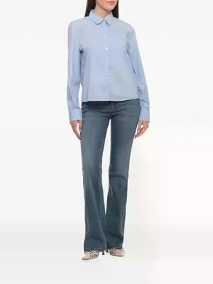 EMME Rhinestone Embellished Long-sleeve Shirt