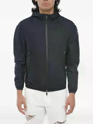 Corneliani Zip-up Hooded Jacket - Blue