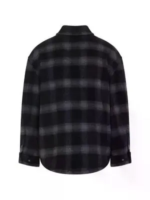 Off-White Check-pattern Wool Jacket