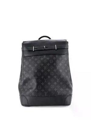 LOUIS VUITTON Steamer Monogram Eclipse Canvas Backpack