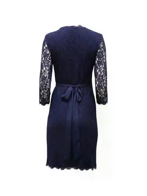 Diane Von Furstenberg Lace Wrap Dress