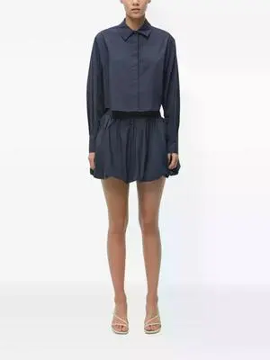 Simkhai Renata Cropped Shirt